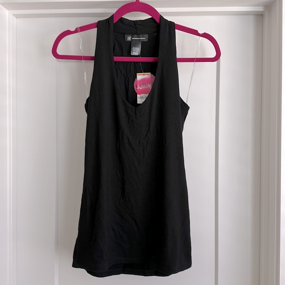 INC International Concepts | Tops | Inc Black Vneck Tank Top | Poshmark